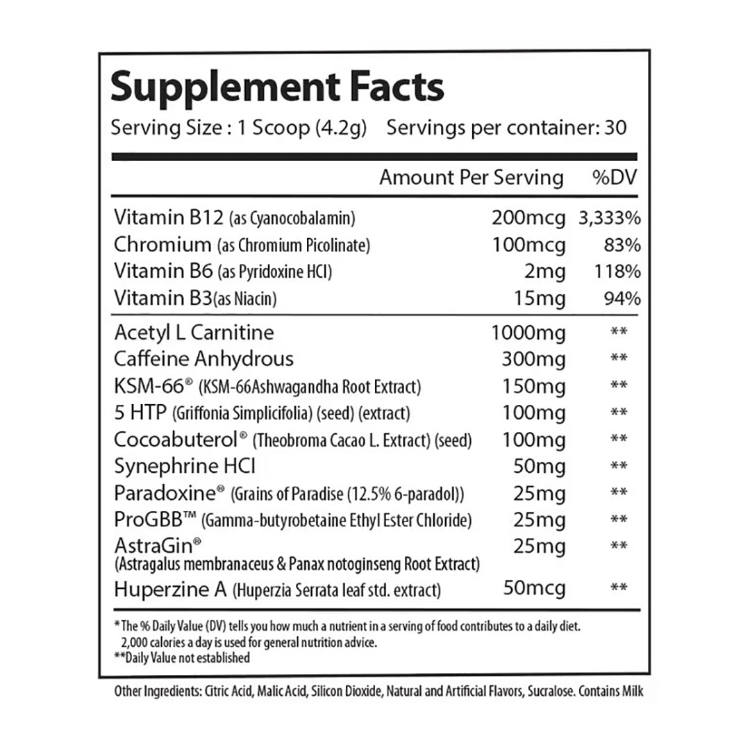 Alpha Supps Cuts Pre Workout